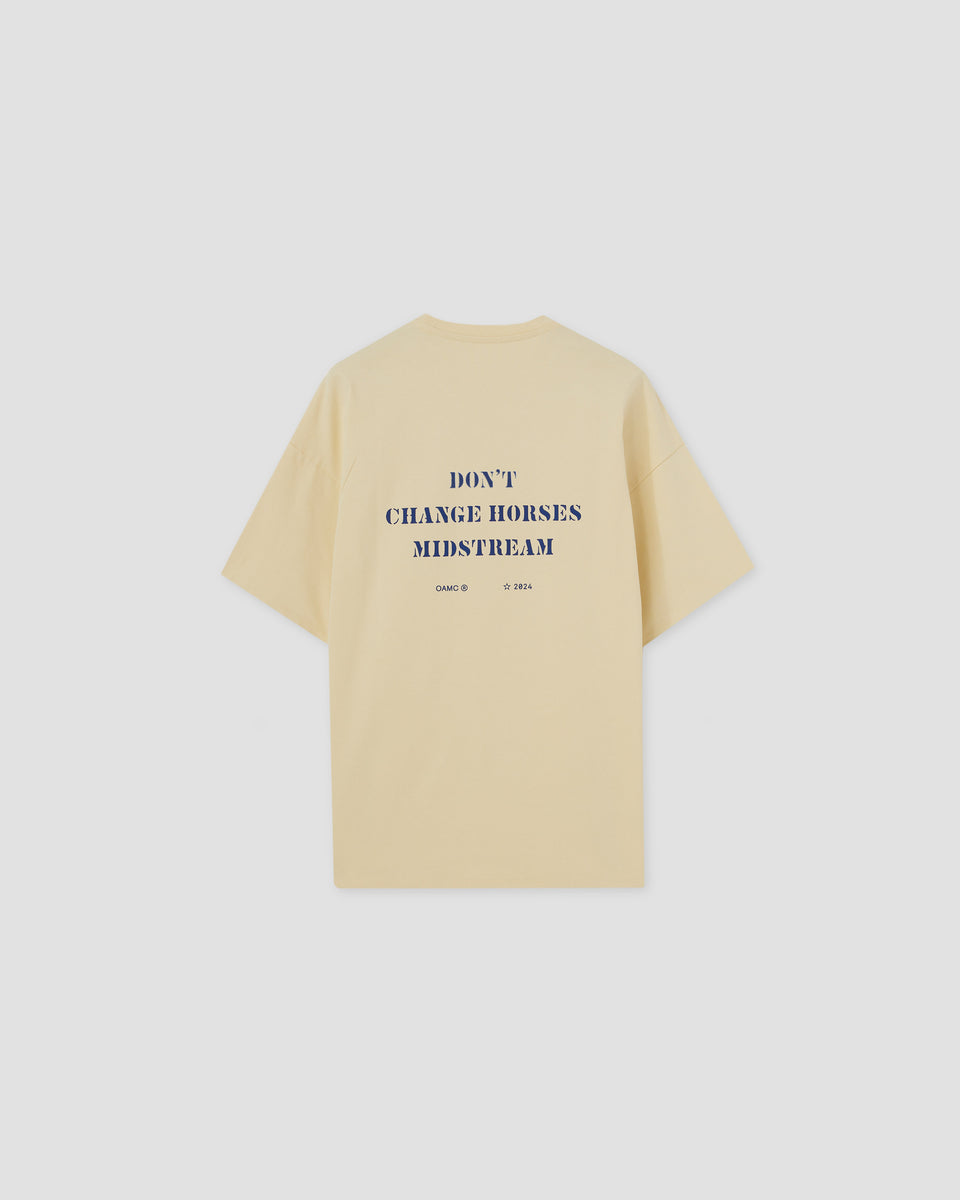 Midstream T-Shirt in Pollen|OAMC